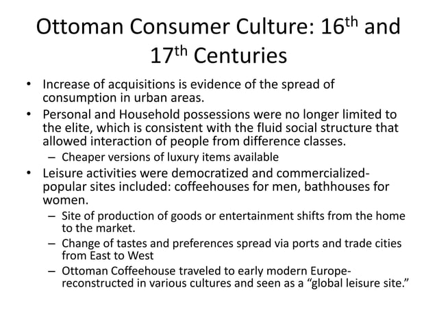 Early Modern Ottoman Coffeehouse Culture and the Formation of the ...