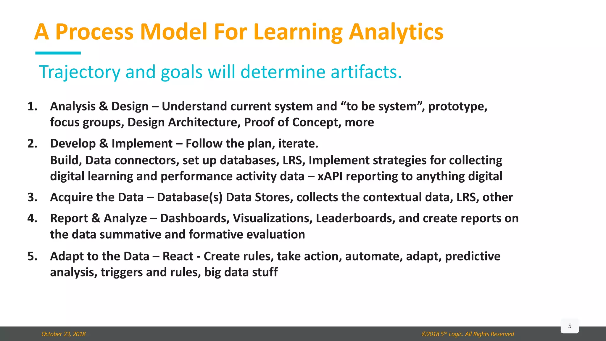 A Viable Process Model for Learning Analytics | PDF
