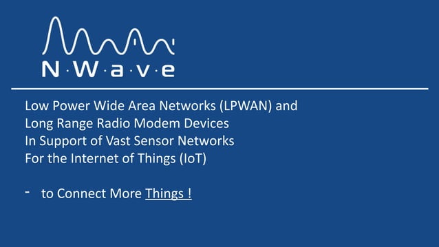 NWave Platform Overview | PPT