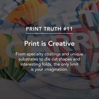 Print is NOT Dead: 12 Truths about Print Marketing That Will Surprise ...