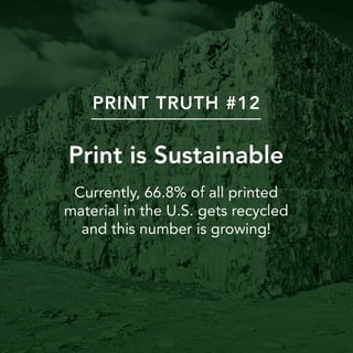 Print is NOT Dead: 12 Truths about Print Marketing That Will Surprise ...