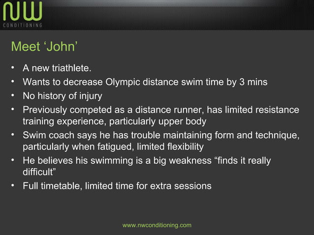 Resistance training for swimming | PPT