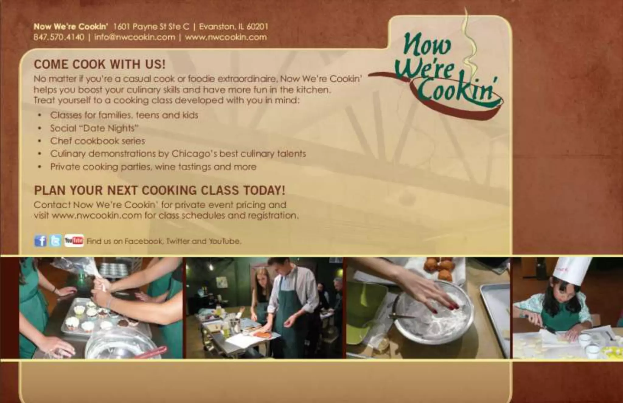 Brochure: Cooking Classes and Culinary Education | PPTX