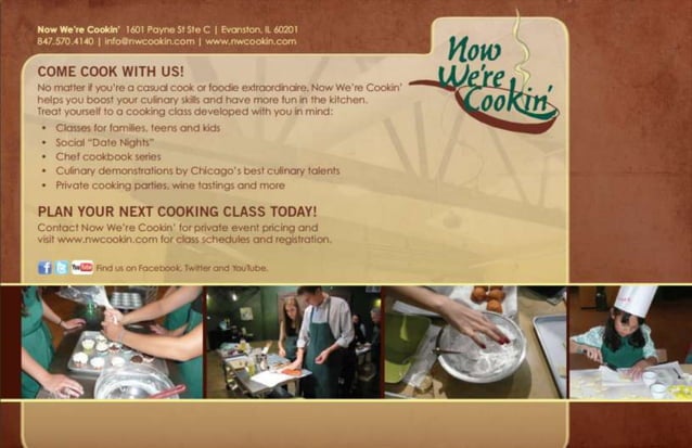 Brochure: Cooking Classes and Culinary Education | PPTX