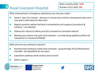 Regional Emergency Laparotomy Collaborative - quarterly meeting | PPT