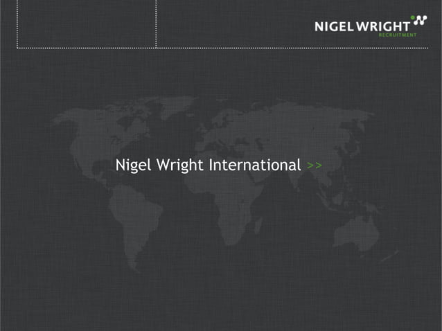Nigel Wright Consumer Division Presentation 2013 | PPT