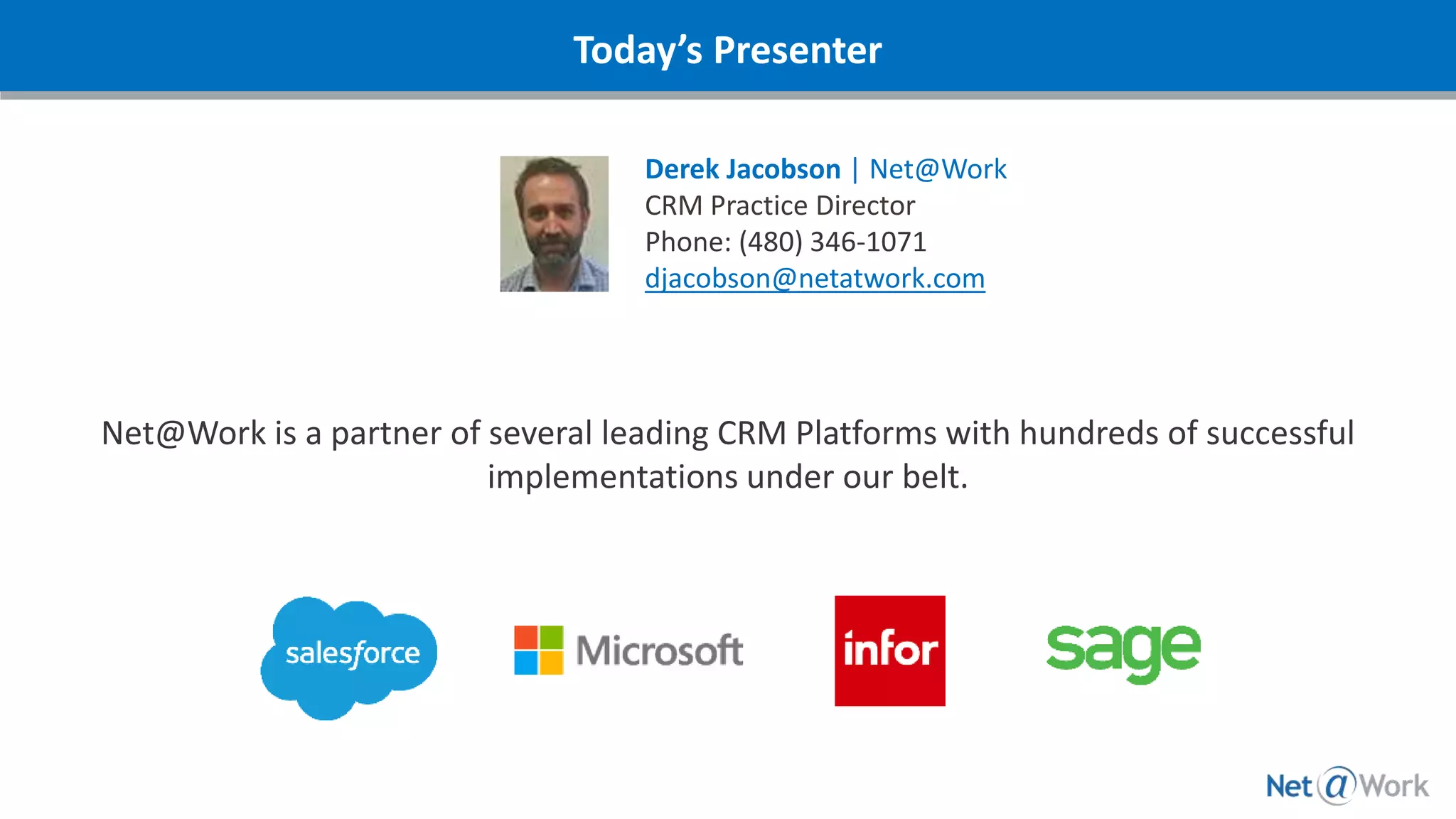 Crm Selection Processes Best Practices In Evaluating Your Crm Options Ppt