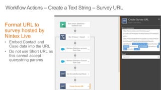 Using Nintex Workflow Cloud with Salesforce for customer surveys | PPT