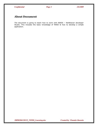 NetWeaver Developer Studio for New-Beas | PDF