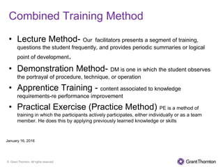 Grant Thornton Learning Institute (GTLI) | PPTX | Business Accounting ...