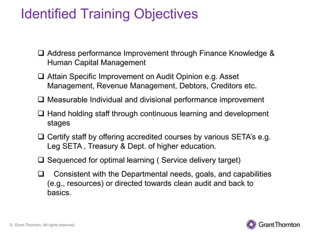 Grant Thornton Learning Institute (GTLI) | PPT