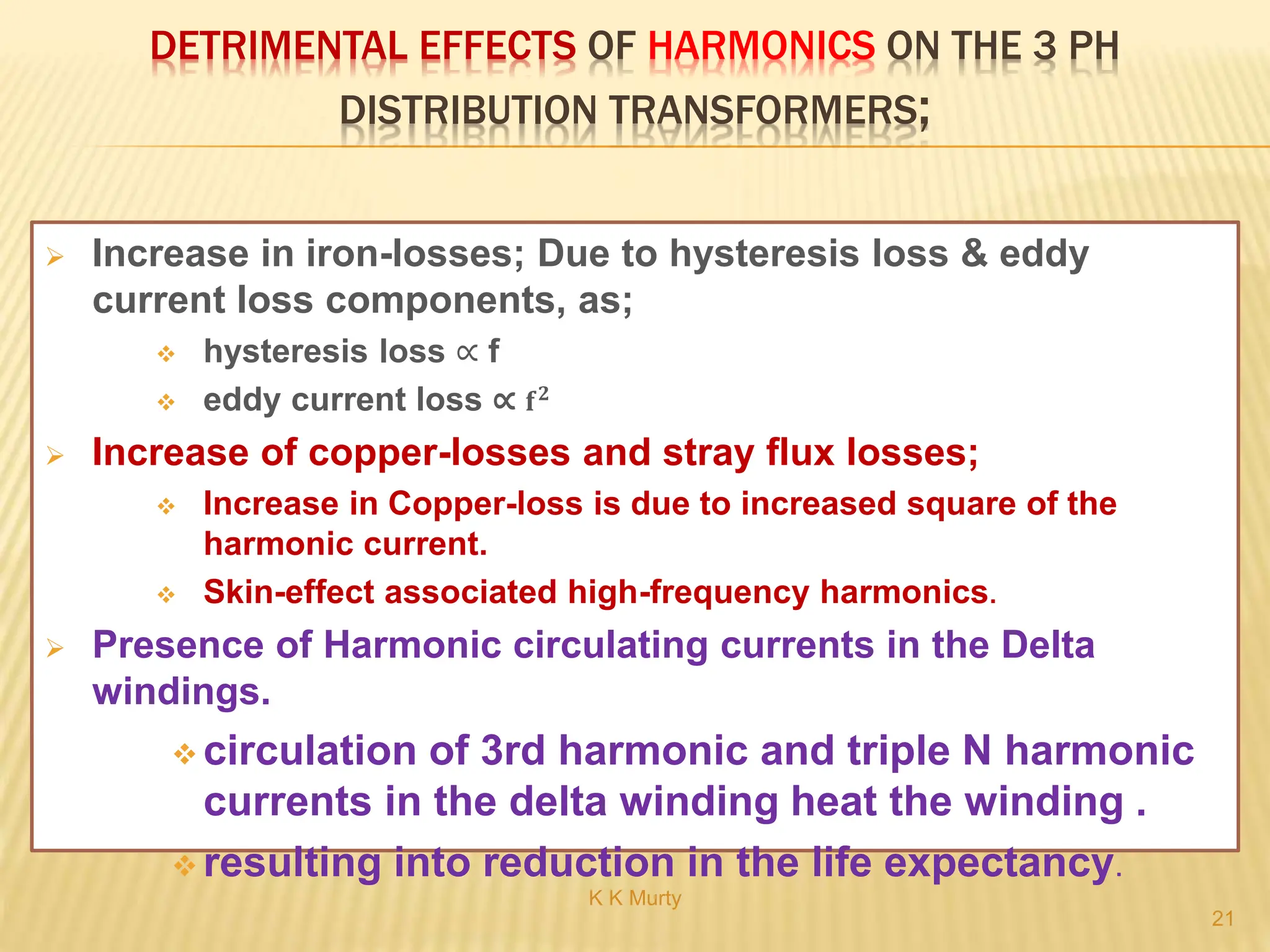 Harmonics: Root cause of Premature failure of Distribution transformers ...