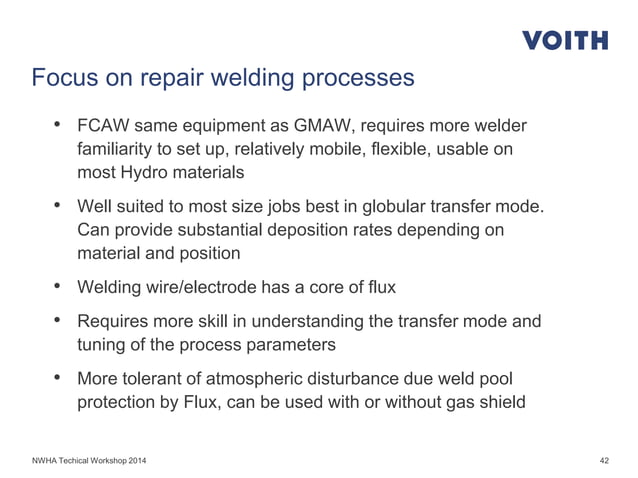 Nwha tech weld_procedure_process_2014 | PPT
