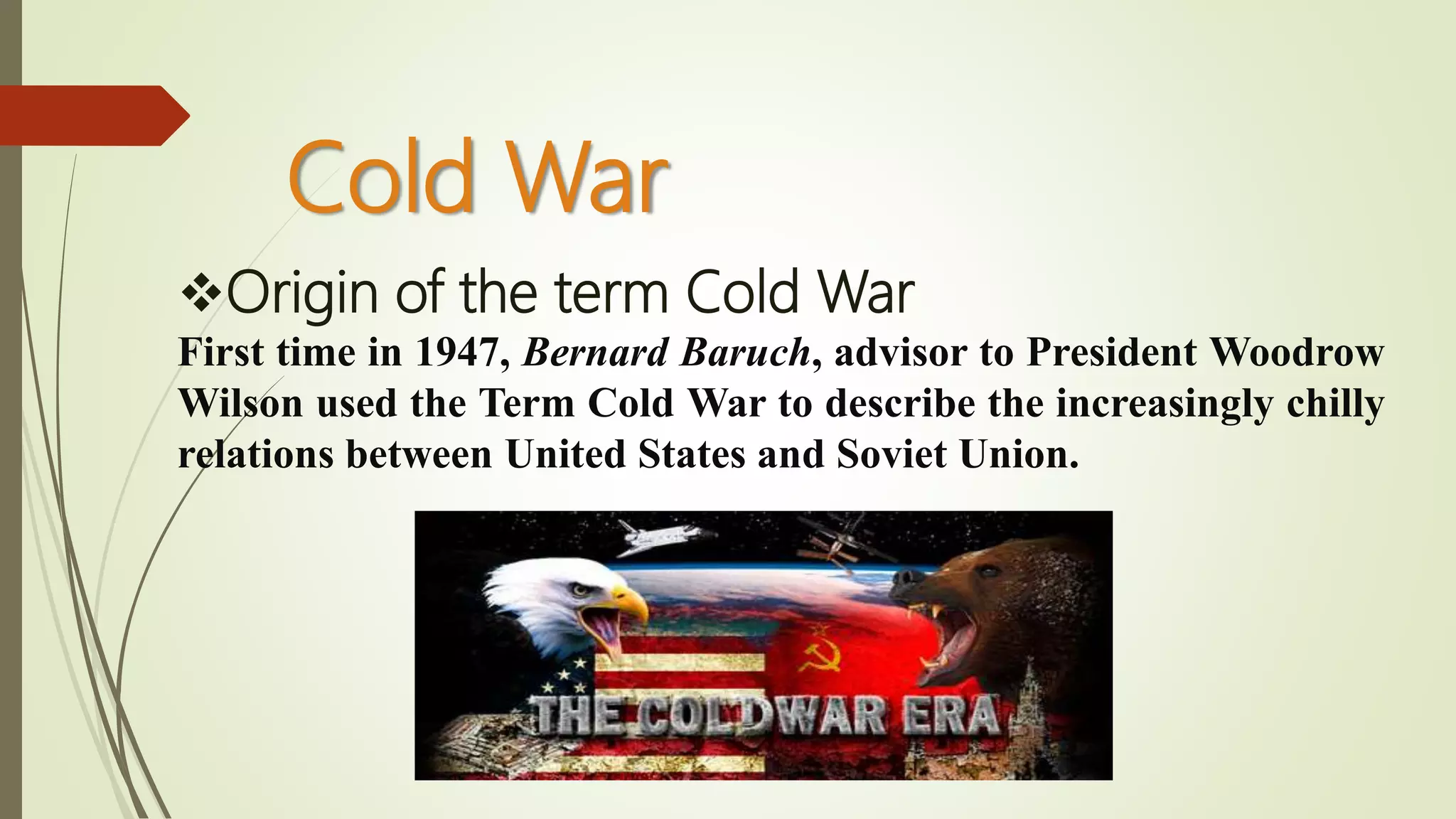 Nwico & cold war | PPTX