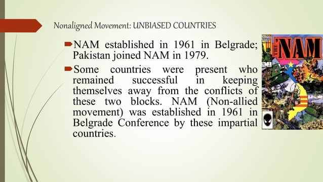 Nwico & cold war | PPTX | Political Issues & policy | Politics