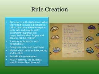 TIS responsive classroom powerpoint | PPTX