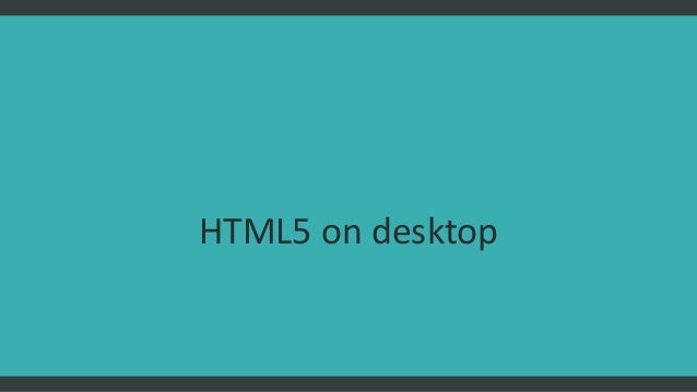 Nwjs Web On Desktop