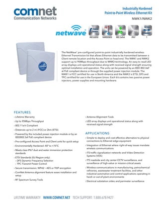 ComNet NWK1 Data Sheet | PDF | Internet of Things | Internet