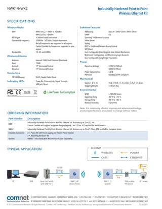 ComNet NWK1 Data Sheet | PDF | Internet of Things | Internet