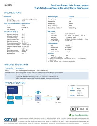 ComNet NWKSP2 Data Sheet | PDF