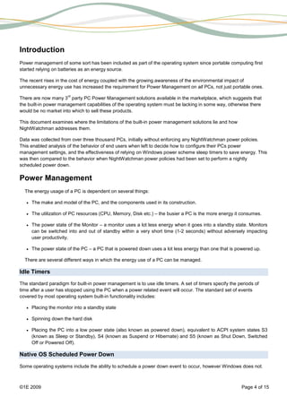 WHY POWER SCHEMES ARE NOT ENOUGHh | PDF | Desktops | Computing