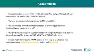 Microix Requisition Module for Abila MIP | PDF