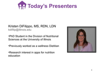 Mobile Apps for RDNs in Patient Care: What Does the Evidence Say? | PPT