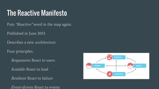 Reactive web applications | PPT