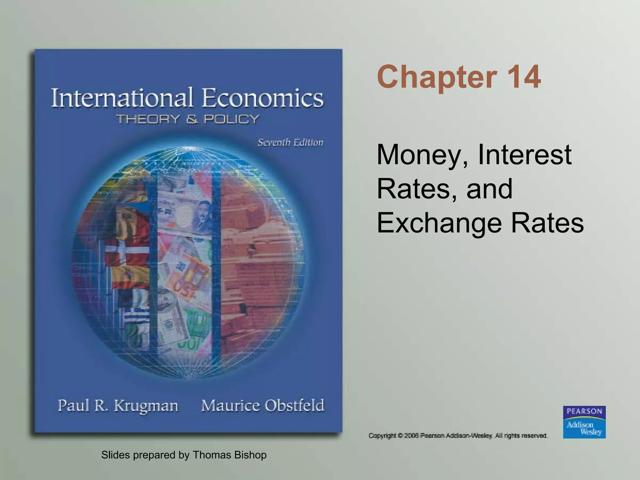 Money. Interest Rates, and Exchange Rates | PDF