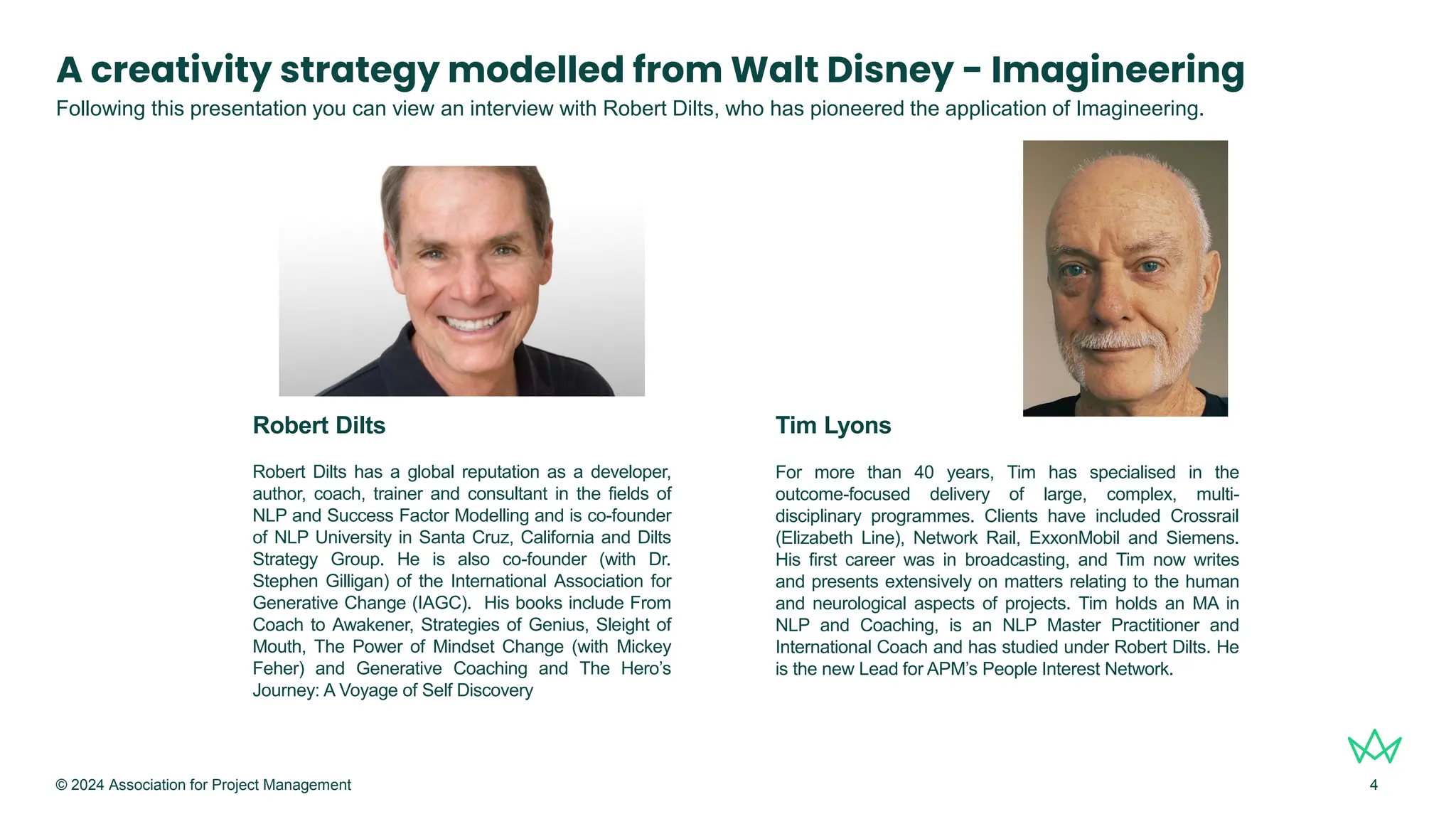 A creativity strategy modelled from Walt Disney Tim Lyons | PDF