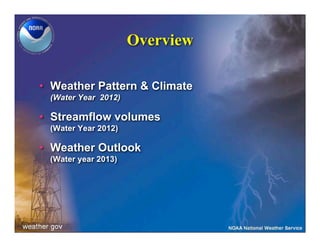 Weather, Climate, & Stream Volumes | PDF