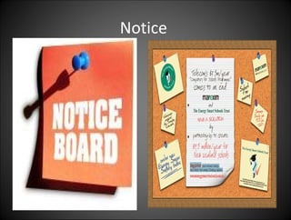 How to Write Notice | PPT
