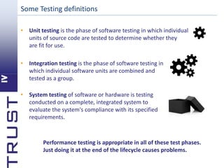 Introduction to performance testing | PPTX