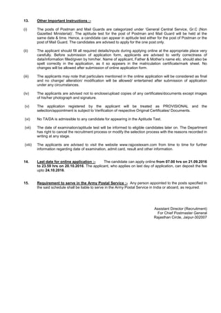 Notification 2 | PDF
