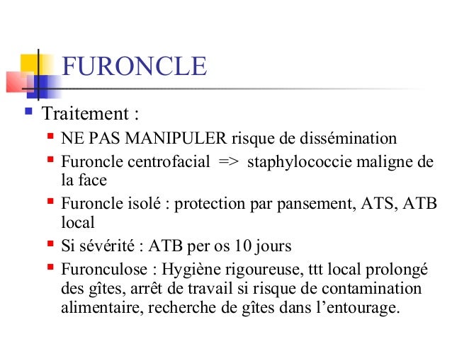 Furoncle visage traitement naturel - Norma Counseling