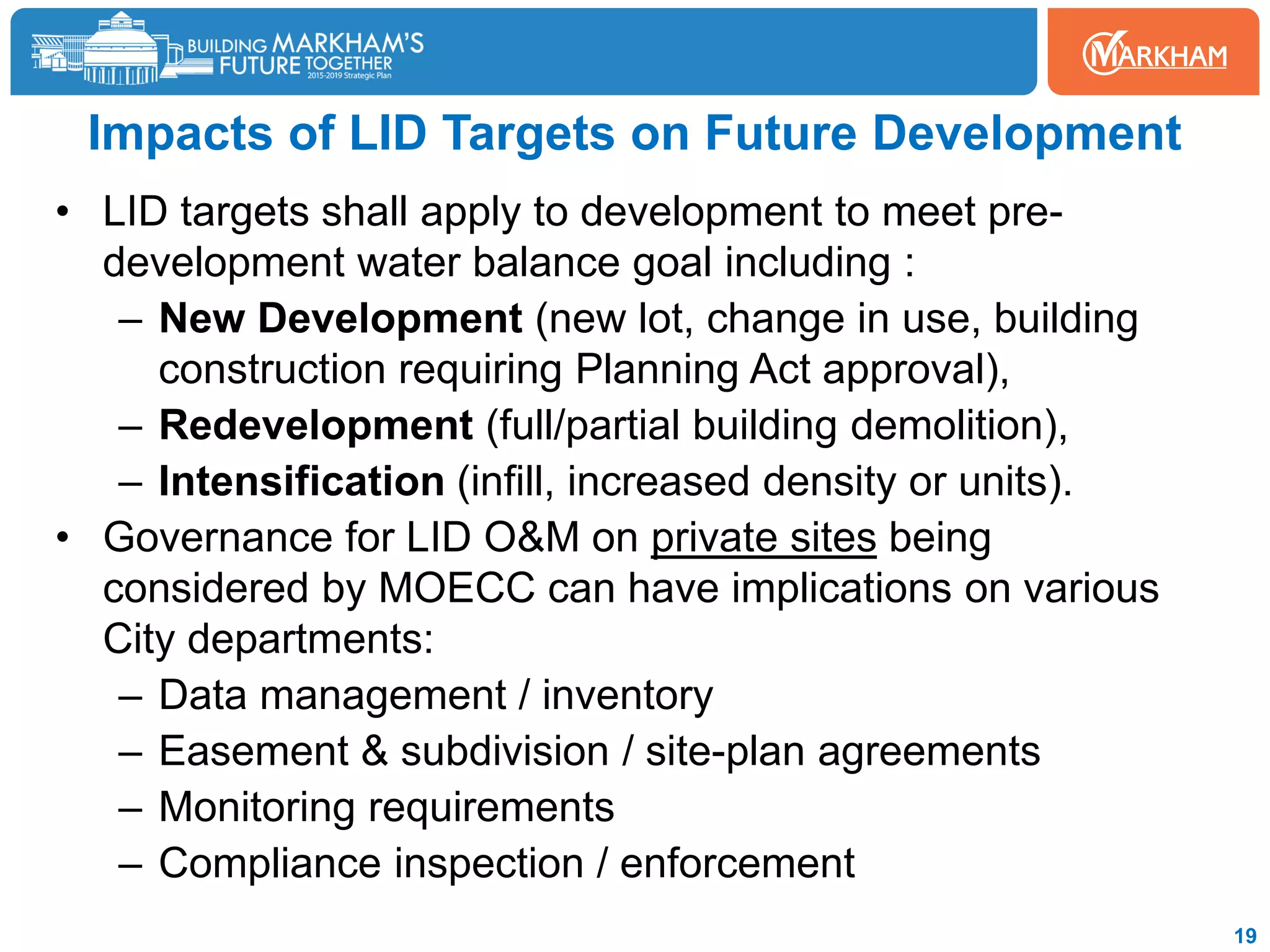 Green Infrastructure / Low Impact Development LID Design Tool and Lifecycle Costing NWWBI ...