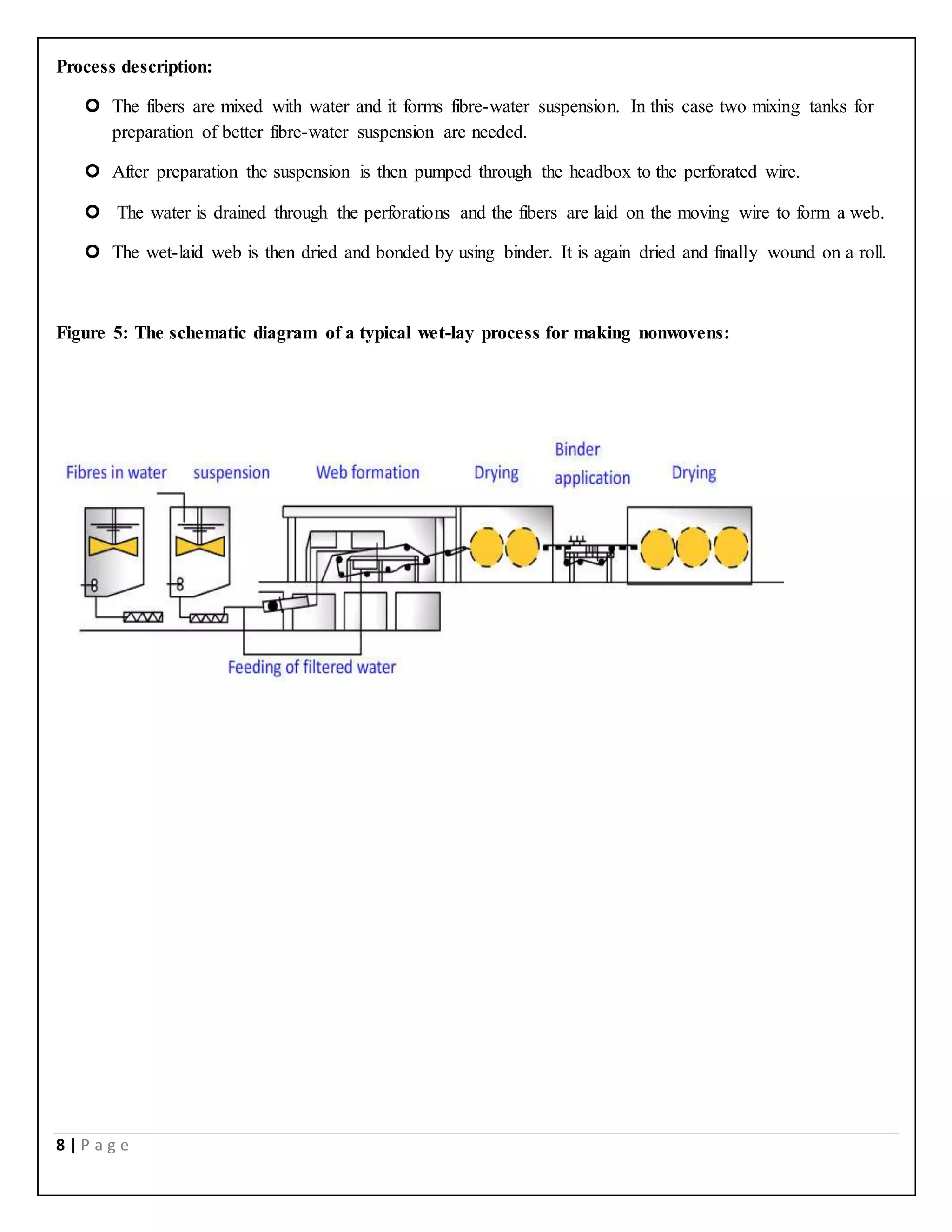wet laid web preparation | DOCX