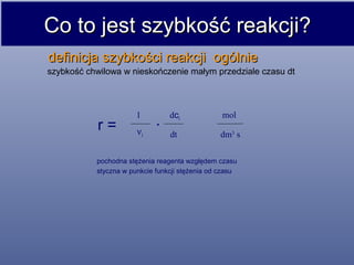 Wykład 13 Kinetyka - kataliza | PPT