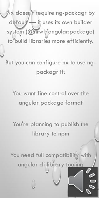 Nx, Nrwl, and Angular Schematics are related tools | PPTX