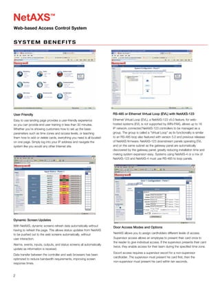 Honeywell Access NX4PCB Data Sheet | PDF