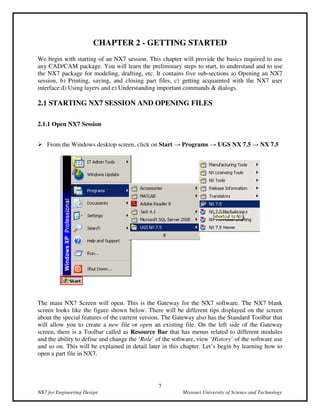 NX7 for Engineering Design | PDF
