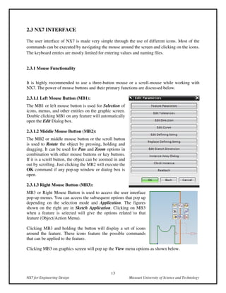 NX7 for Engineering Design | PDF