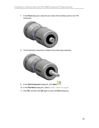 Nx cmm creating_probes_v._8.5 | PDF