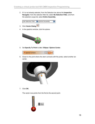 Nx cmm creating_probes_v._8.5 | PDF