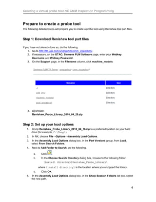 Nx cmm creating_probes_v._8.5 | PDF