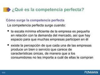 COMPETENCIA PERFECTA | PPT