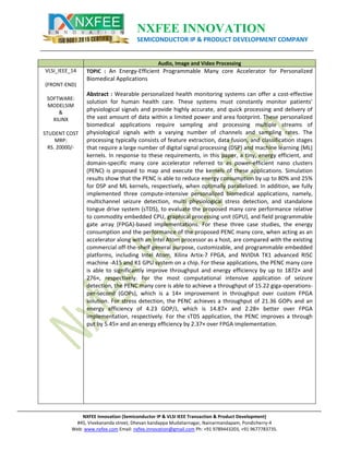 VLSI IEEE Transaction 2018 - IEEE Transaction | PDF | Computer Software and Applications | Computing