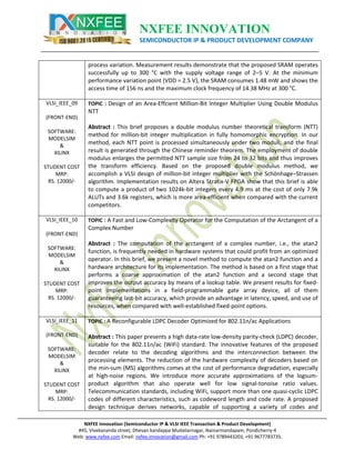 VLSI IEEE Transaction 2018 - IEEE Transaction | PDF | Computer Software and Applications | Computing