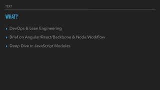 System webpack-jspm | PPT
