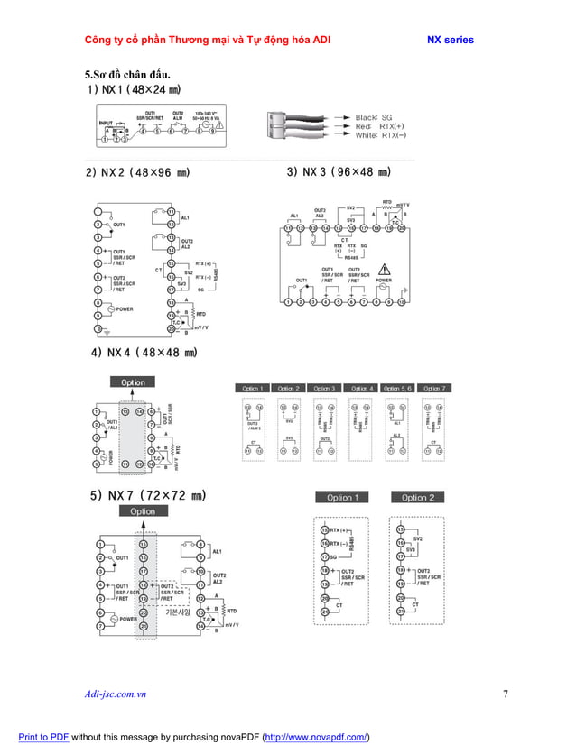 Tài liệu tiếng việt đồnghồ nhiệt nx series hanyoung | PDF
